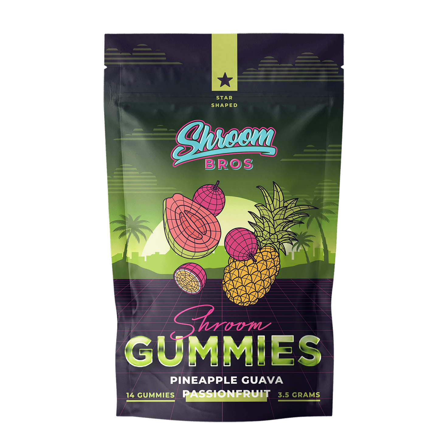 Magic Mushrooms Gummies Canada | Pineapple Guava Passion Fruit Shroom ...