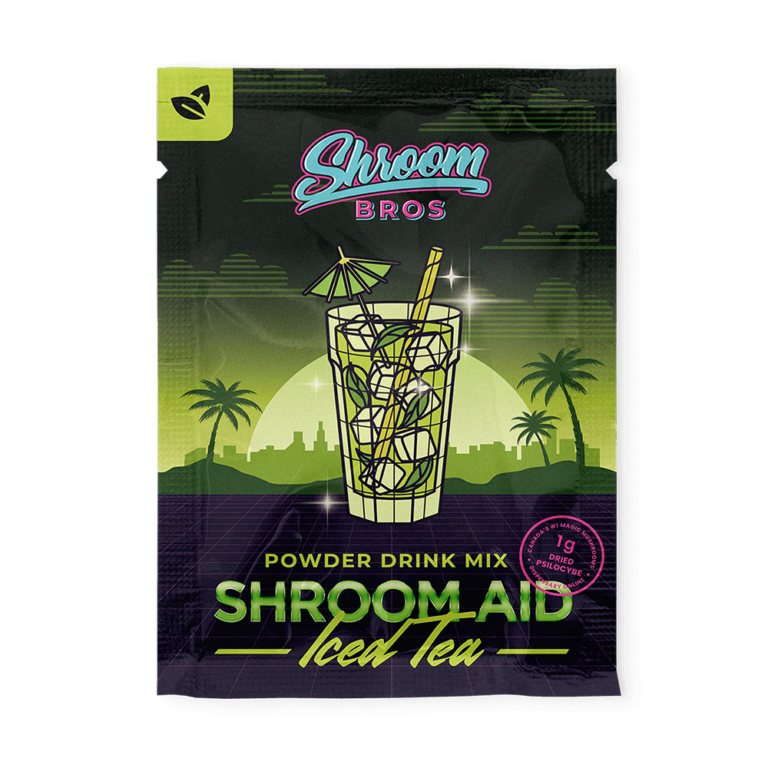 Shroom Aid - Iced Tea Shroom Drink Mix (1 Gram Each) - Shroom Bros ...